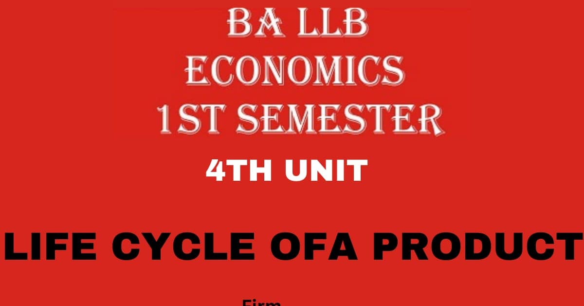 explain the stages of life cycle of a product with meaning